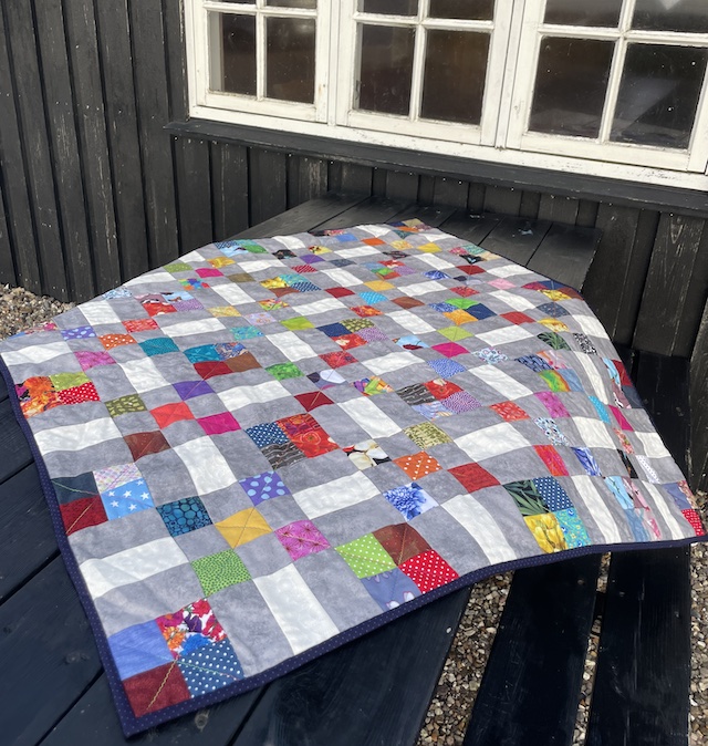 HANNES patchwork resteræs - gratis DIY 2024 👍En gratis vejleding i et ...
