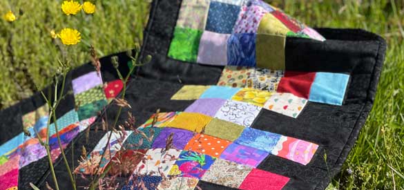 Patchwork - patchworkstoffer, mønstre og sytilbehør mm Lav fragt